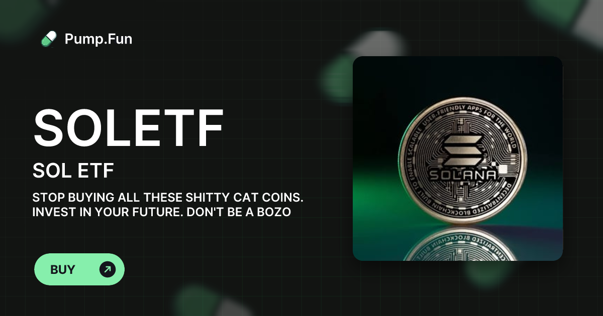 SOL ETF (SOLETF) - Pump