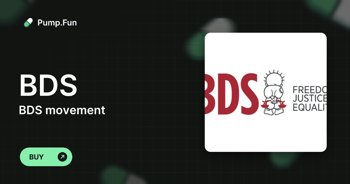 BDS movement (BDS) - Pump