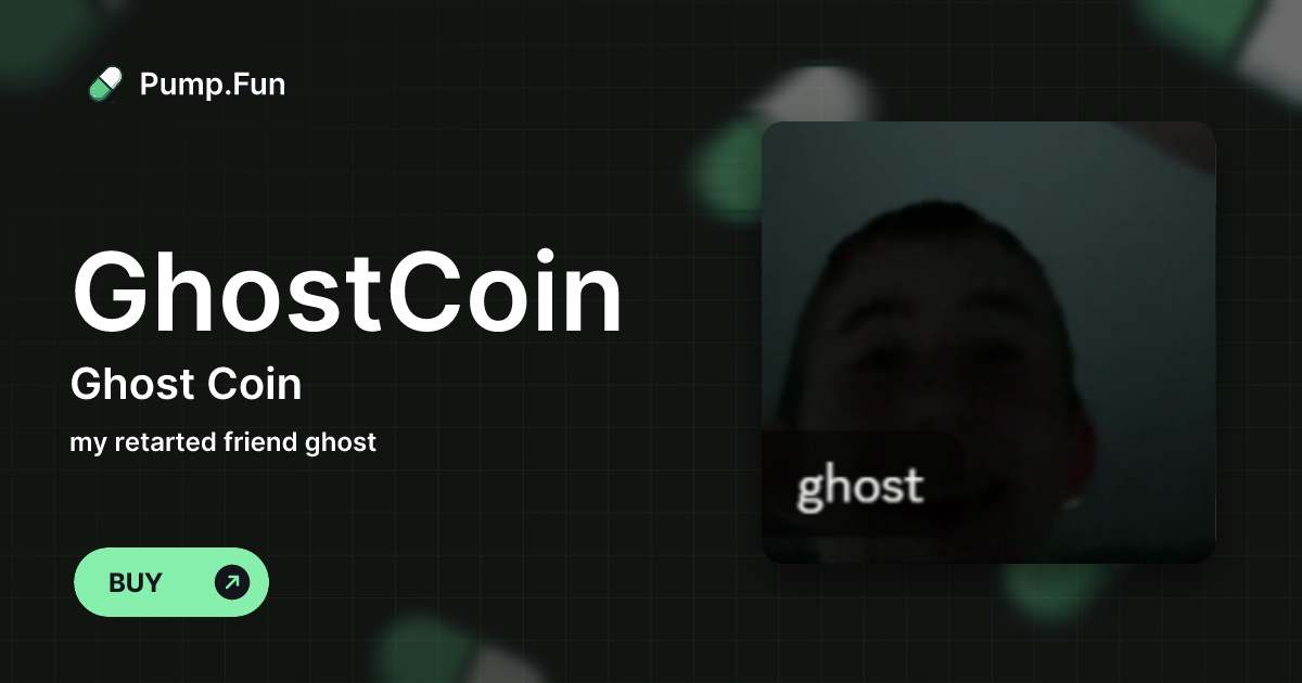 Ghost Coin (GhostCoin) - Pump