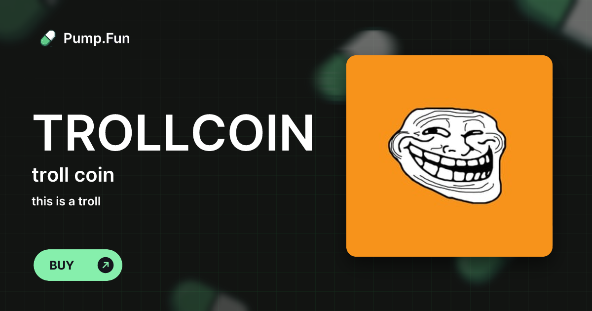 troll coin (TROLLCOIN) - Pump