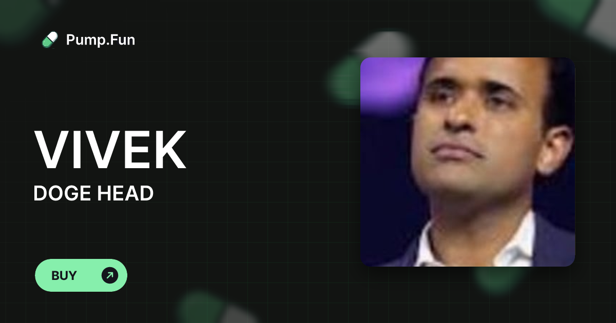 DOGE HEAD (VIVEK) - Pump