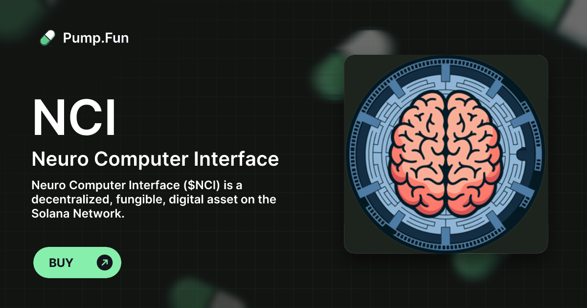 Neuro Computer Interface (NCI) - Pump