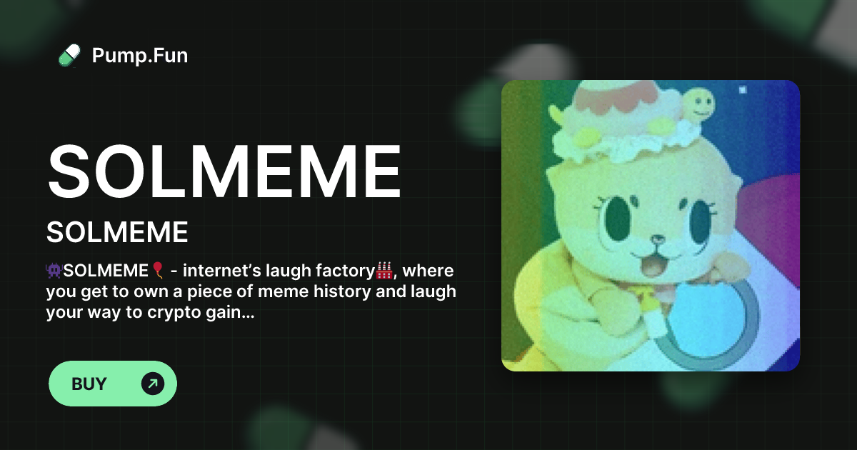 SOLMEME (SOLMEME) - Pump