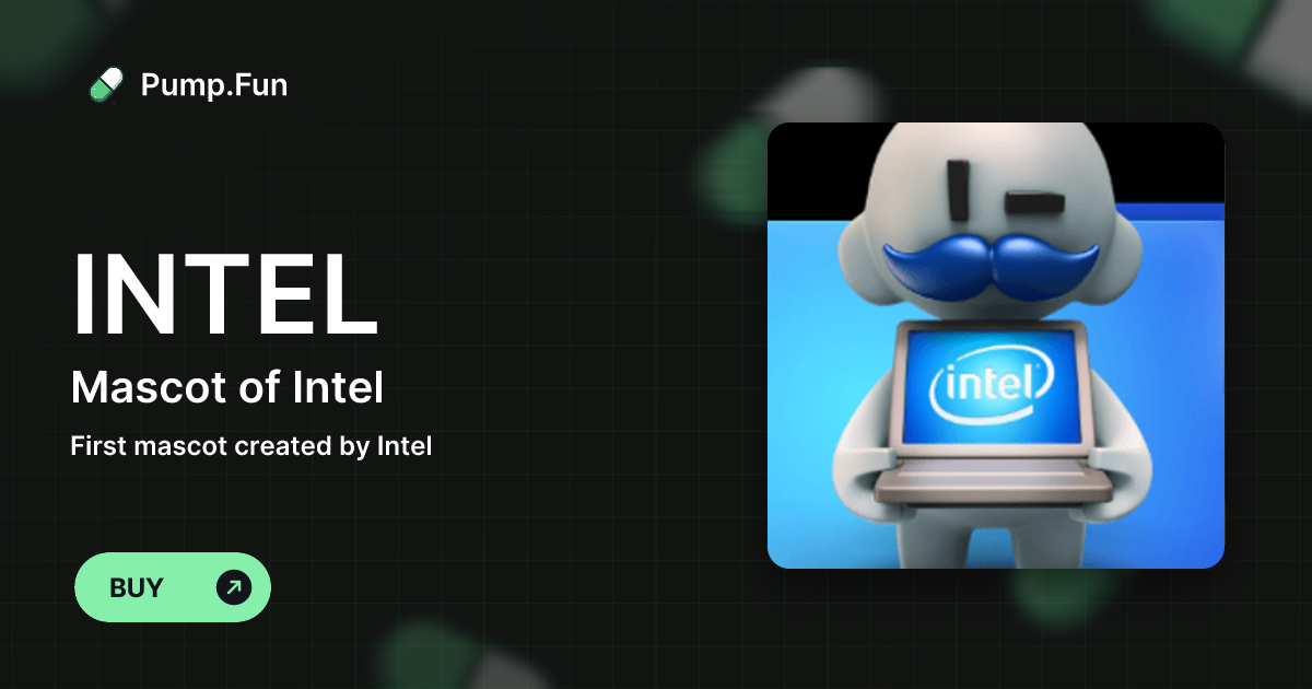 Mascot of Intel (INTEL) - Pump