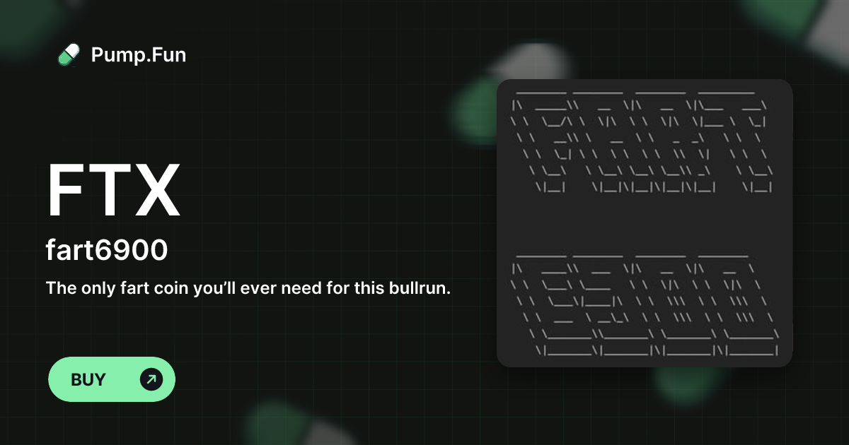 fart6900 (FTX) - Pump