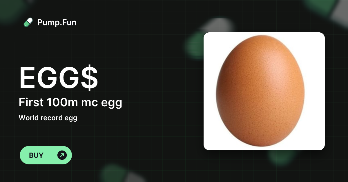 First 100m mc egg (EGG$) - Pump