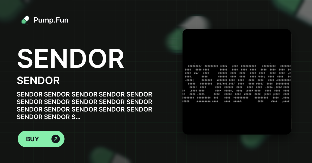 SENDOR (SENDOR) - Pump