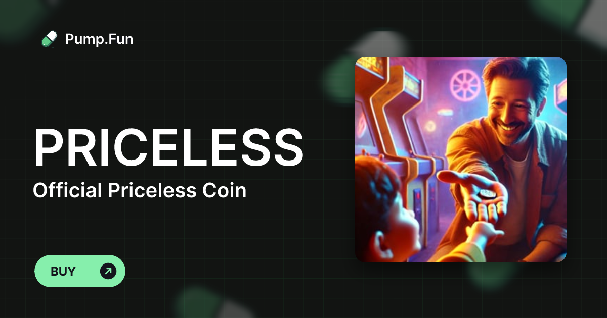 Official Priceless Coin (PRICELESS) - Pump