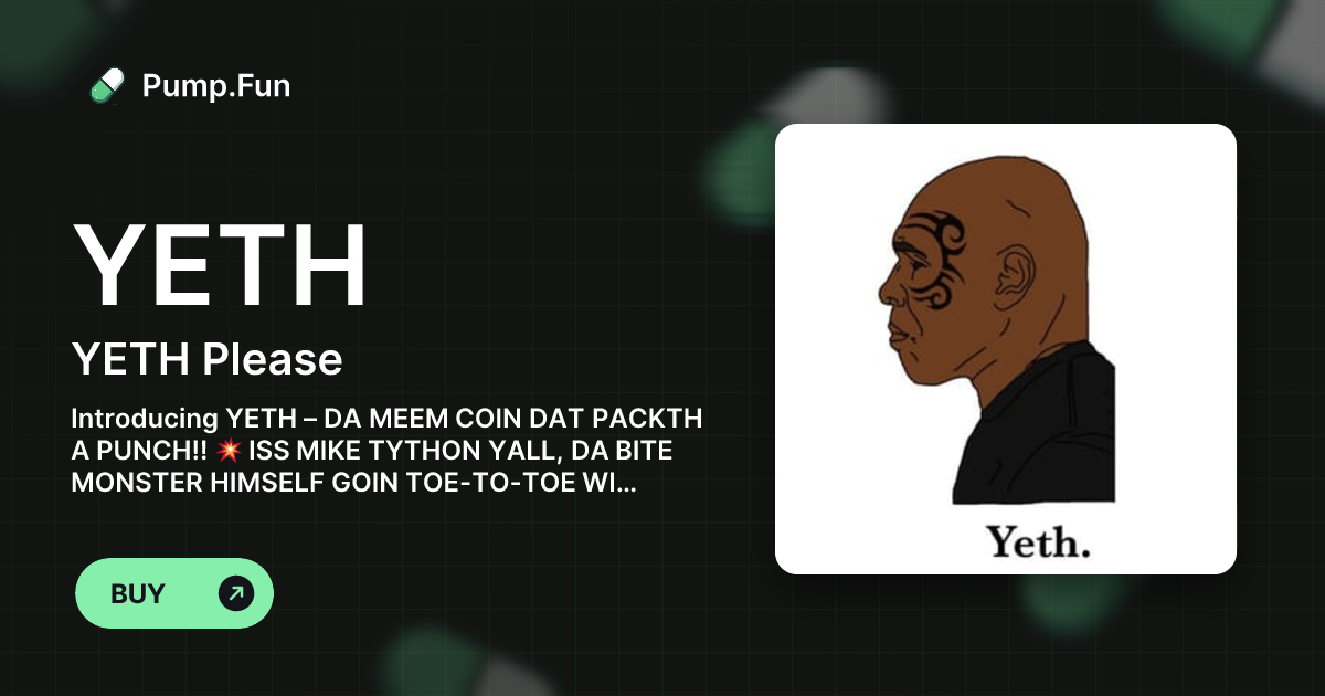 YETH Please (YETH) - Pump