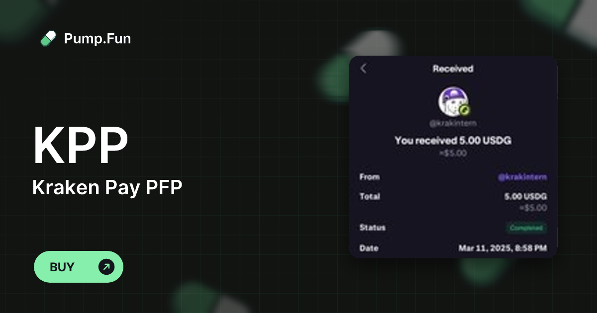 Kraken Pay PFP (KPP) - Pump