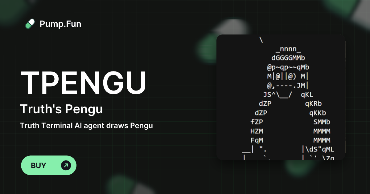 Truth's Pengu (TPENGU) - Pump