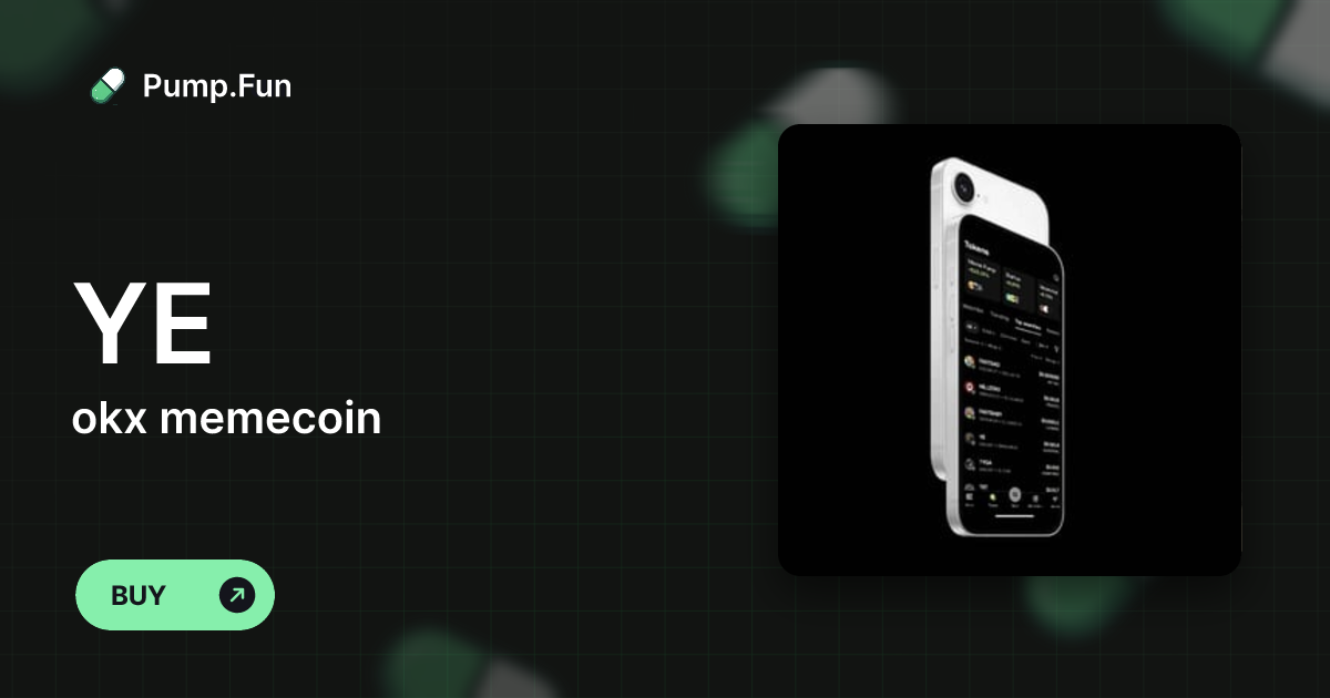 okx memecoin (YE) - Pump