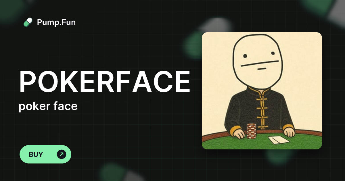 poker face (POKERFACE) - Pump