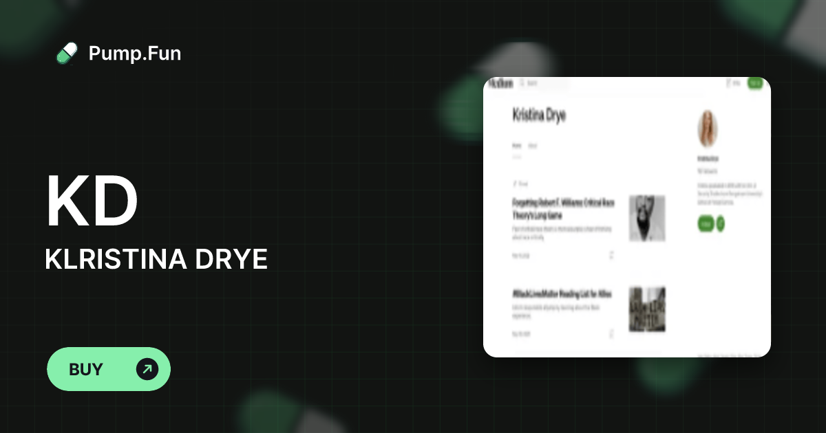 KLRISTINA DRYE (KD) - Pump