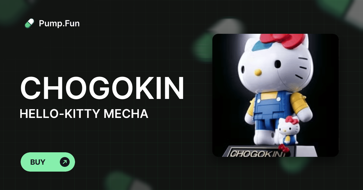 HELLO-KITTY MECHA (CHOGOKIN) - Pump