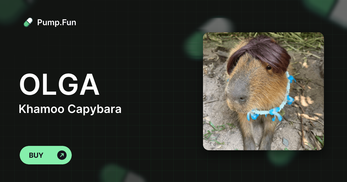 Khamoo Capybara (OLGA) - Pump