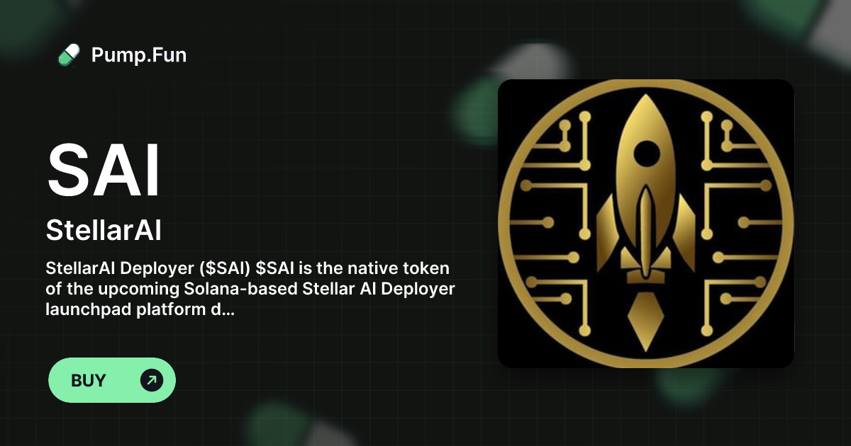 StellarAI (SAI) - Pump