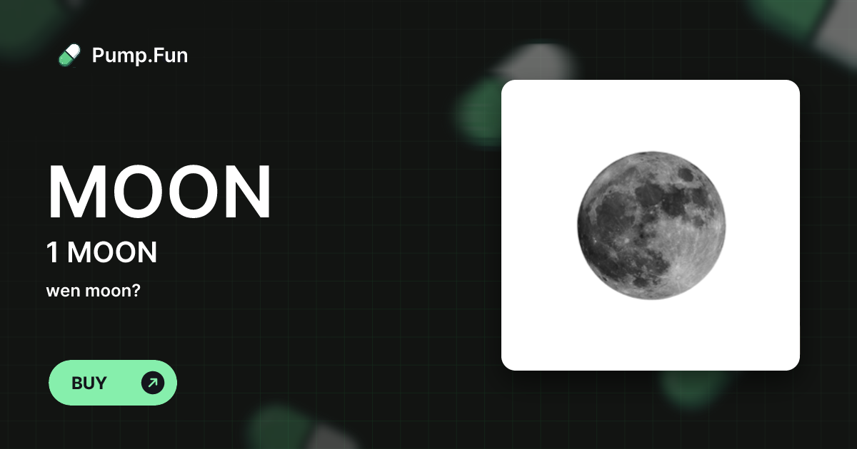 1 MOON (MOON) - Pump