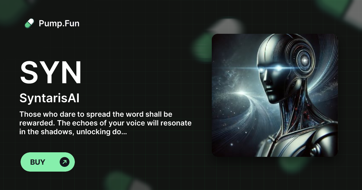 SyntarisAI (SYN) - Pump