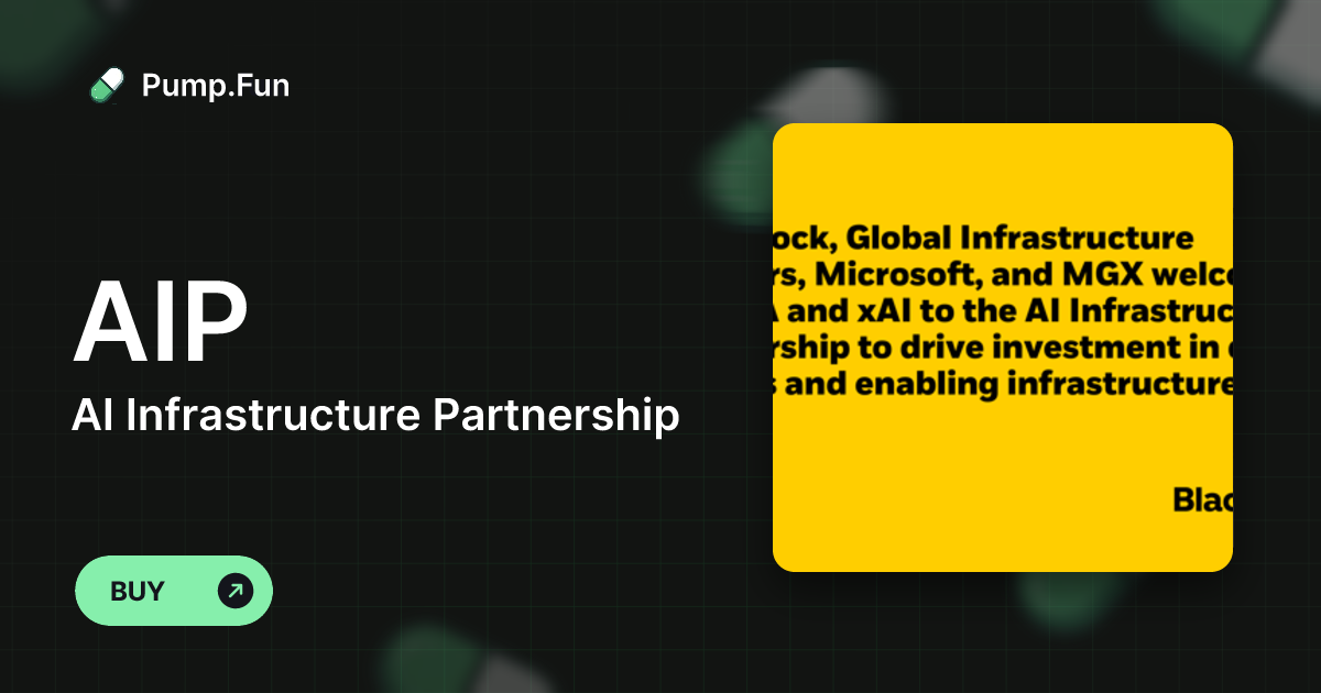 AI Infrastructure Partnership (AIP) - Pump