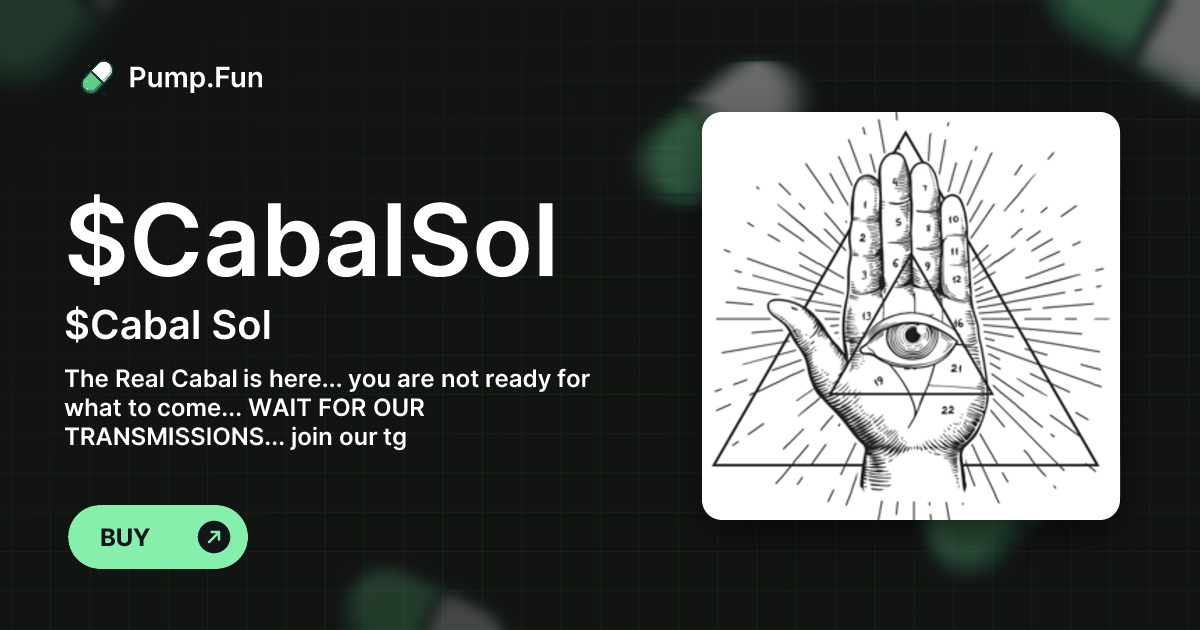$Cabal Sol ($CabalSol) - Pump