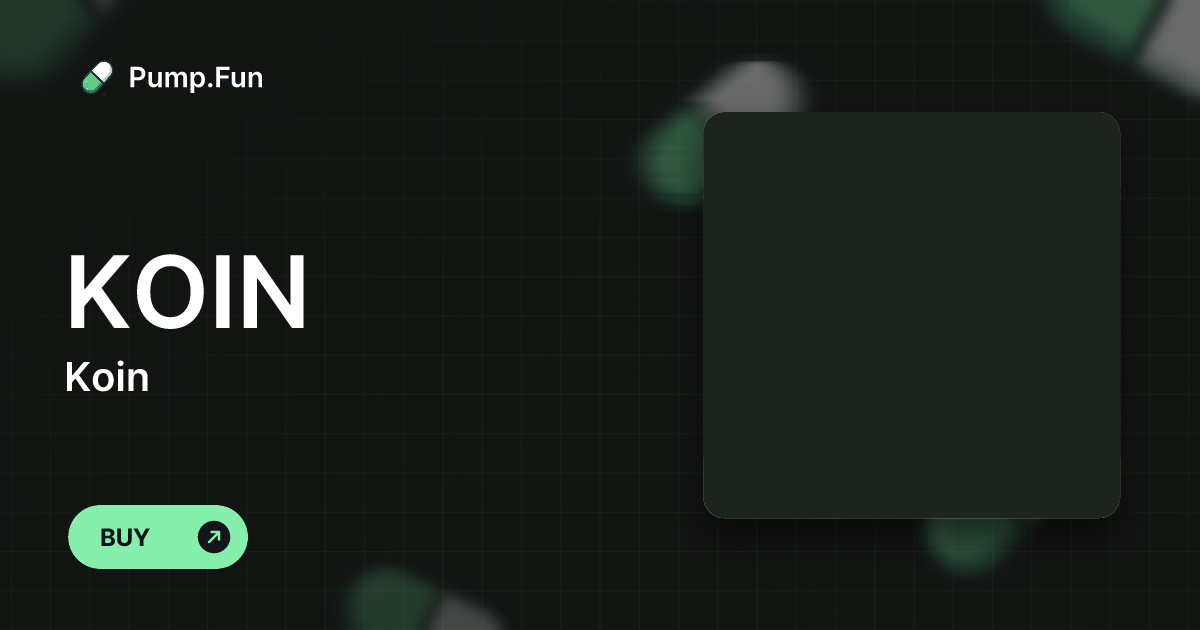Koin (KOIN) - Pump