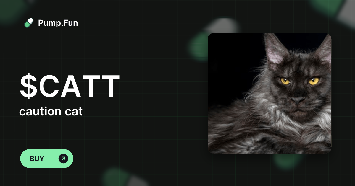 caution cat ($CATT) - Pump