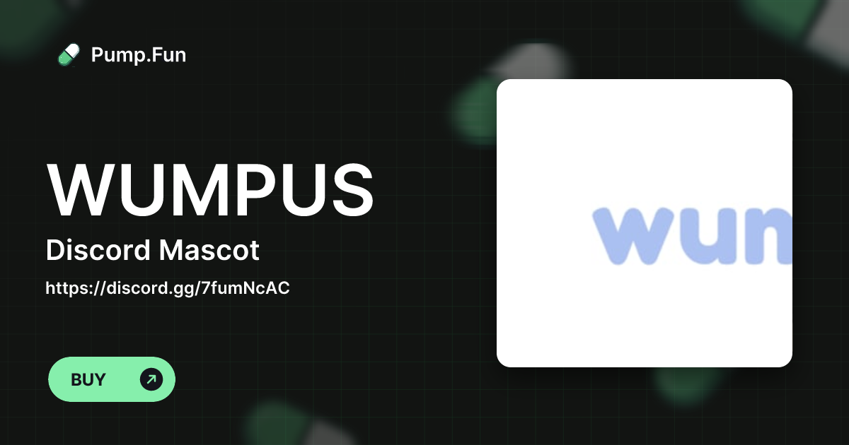 Discord Mascot (WUMPUS) - Pump