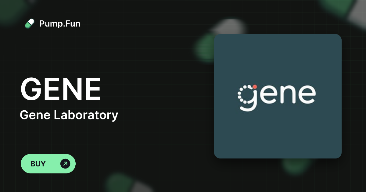 Gene Laboratory (GENE) - Pump