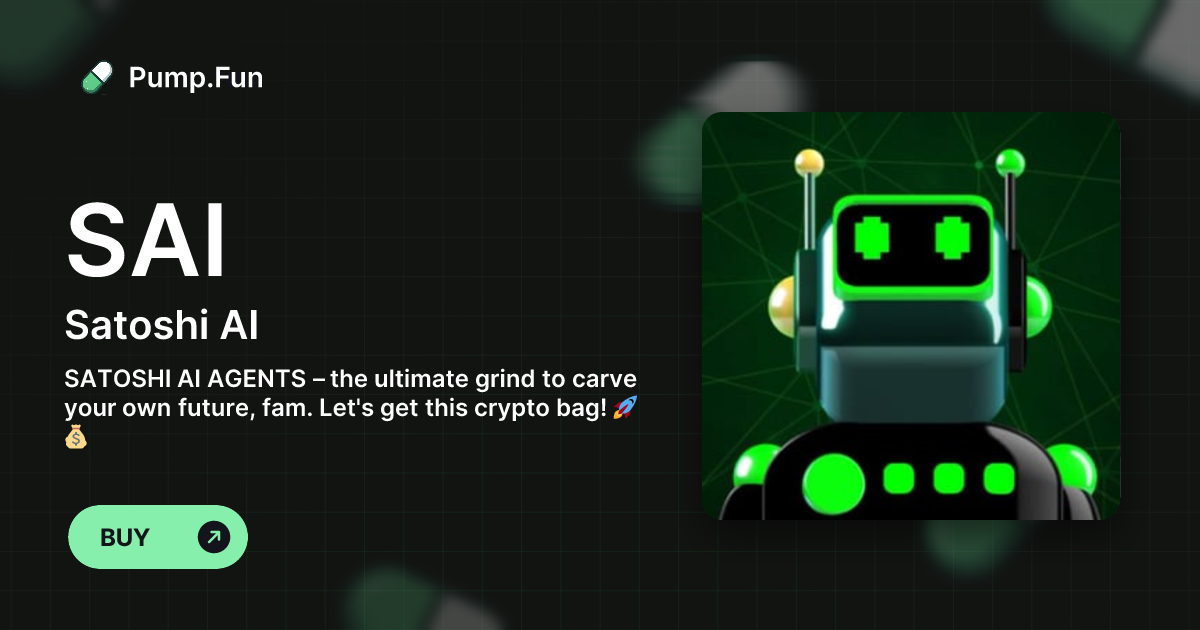 Satoshi AI (SAI) - Pump
