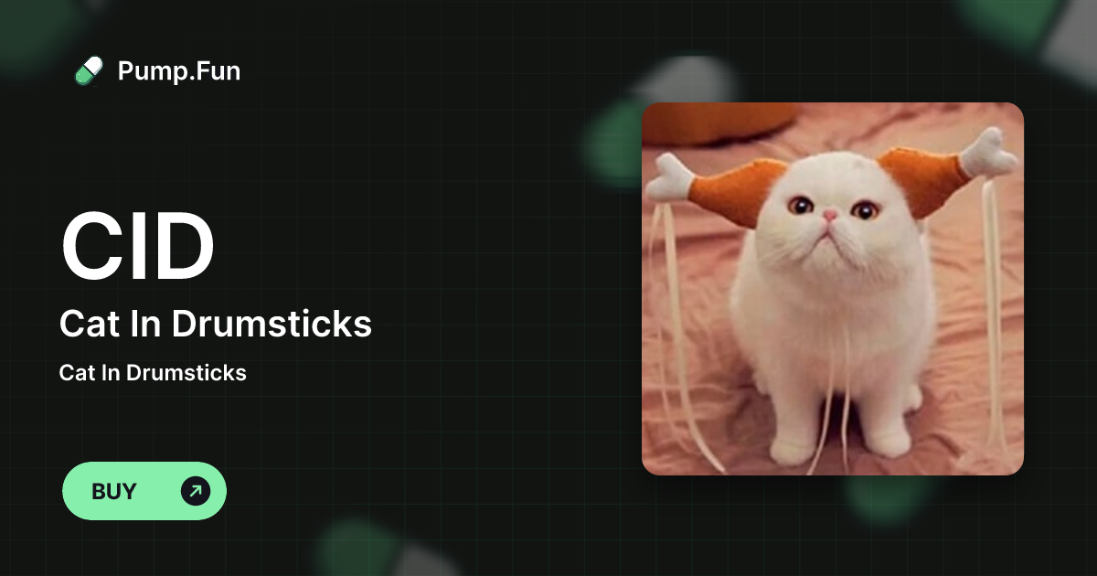 Cat In Drumsticks (CID) - Pump