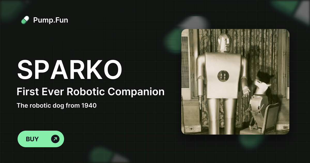 First Ever Robotic Companion (SPARKO) - Pump