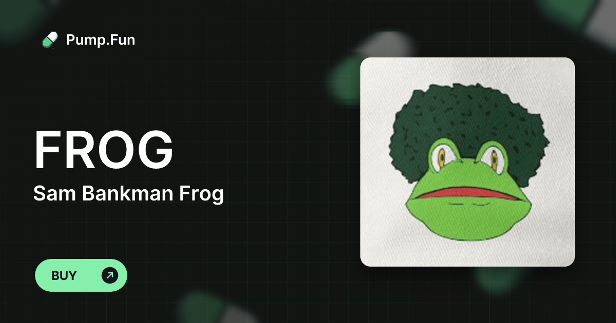 Sam Bankman Frog (FROG) - Pump