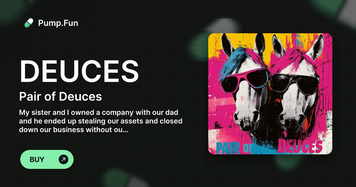 Pair of Deuces (DEUCES) - Pump