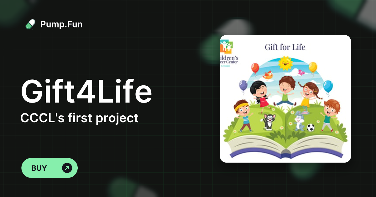 CCCL's first project (Gift4Life) - Pump