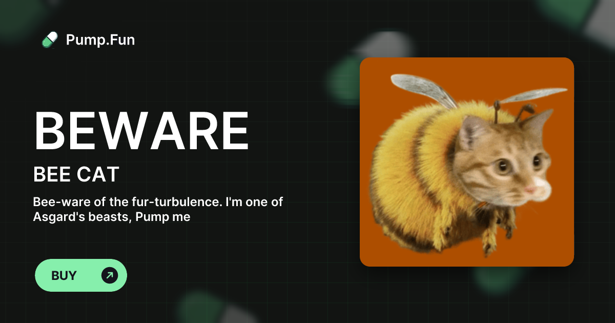 BEE CAT (BEWARE) - Pump