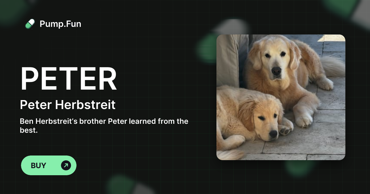 Peter Herbstreit (PETER) - Pump