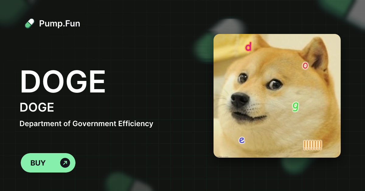 DOGE (DOGE) - Pump
