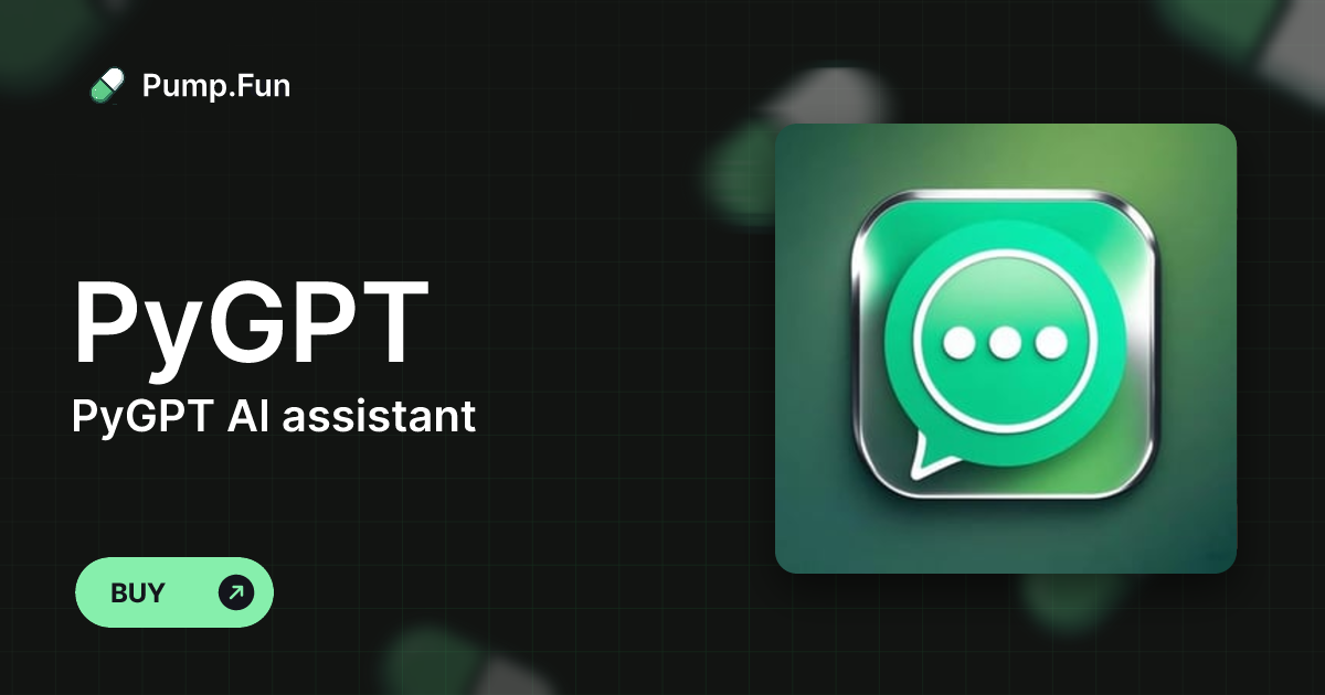 PyGPT AI assistant (PyGPT) - Pump