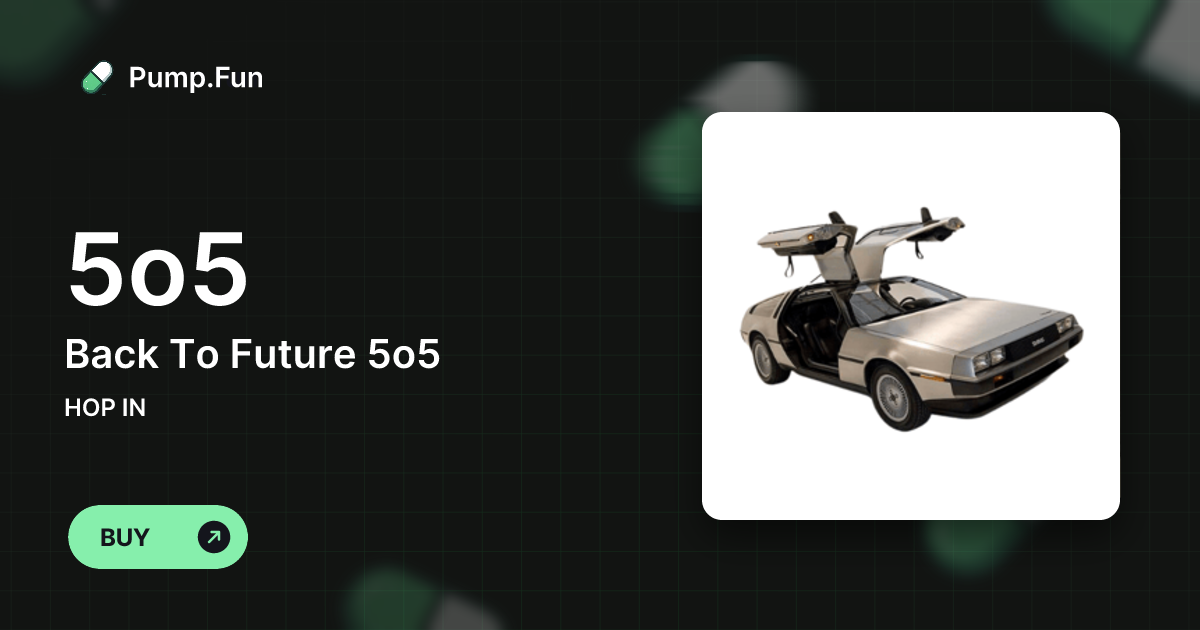 Back To Future 5o5 (5o5) - Pump