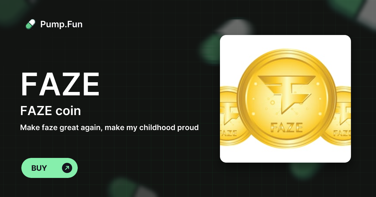 FAZE coin (FAZE) - Pump