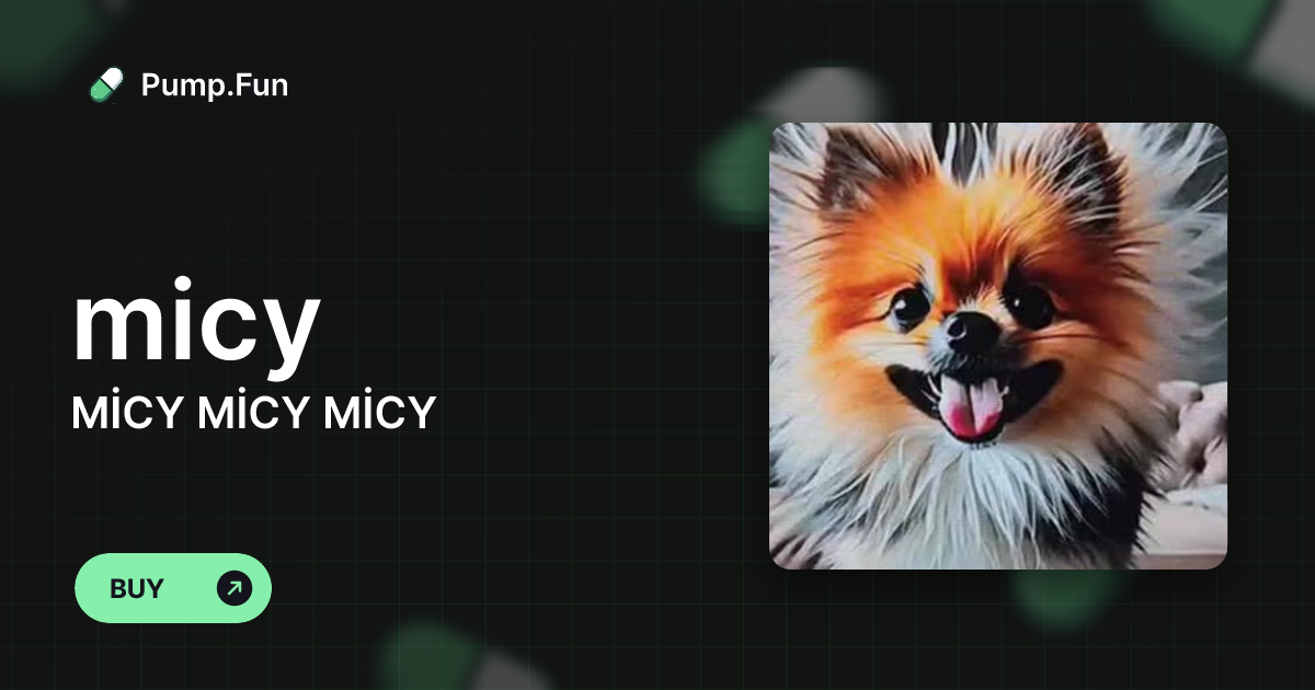 MİCY MİCY MİCY (micy) - Pump