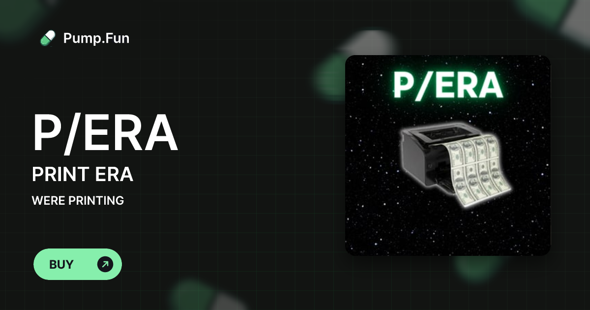 PRINT ERA (P/ERA) - Pump
