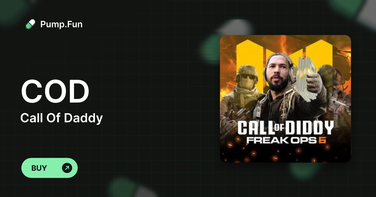 Call Of Daddy (COD) - Pump