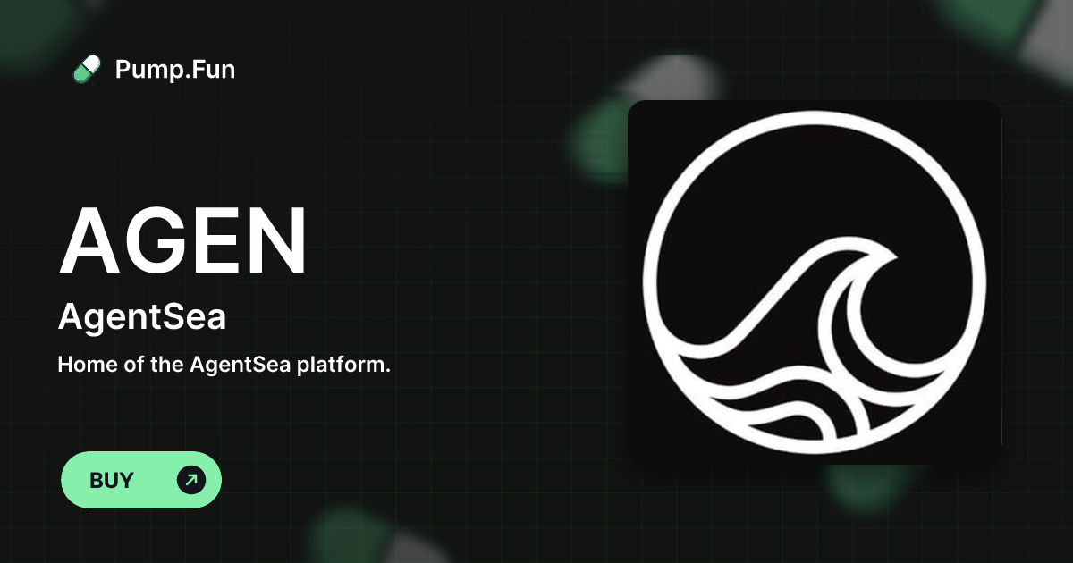 AgentSea (AGEN) - Pump