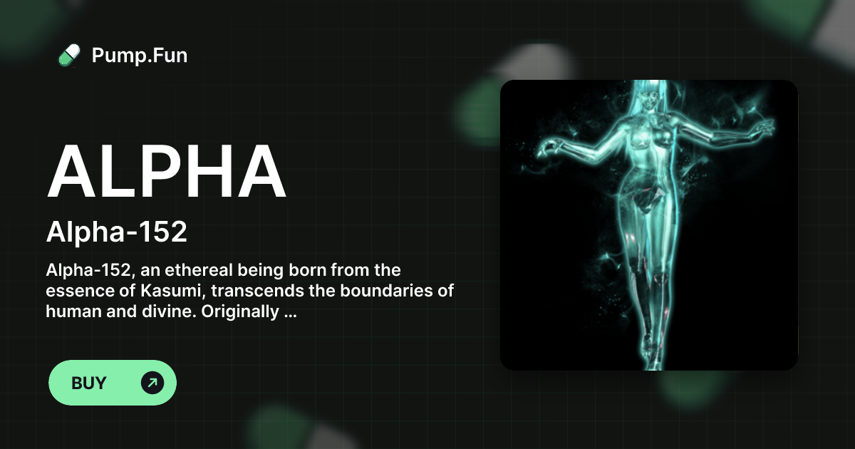 Alpha-152 (ALPHA) - Pump