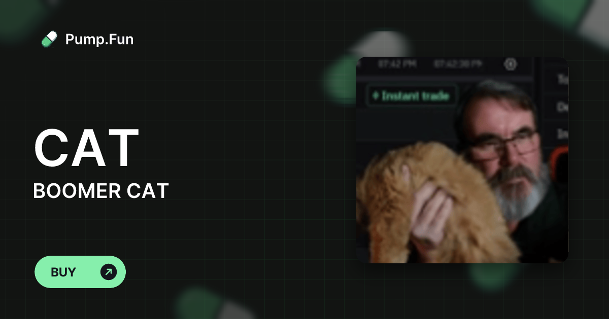 BOOMER CAT (CAT) - Pump