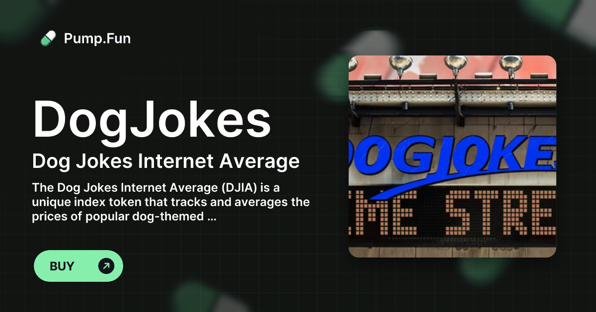 Dog Jokes Internet Average (DogJokes) - Pump