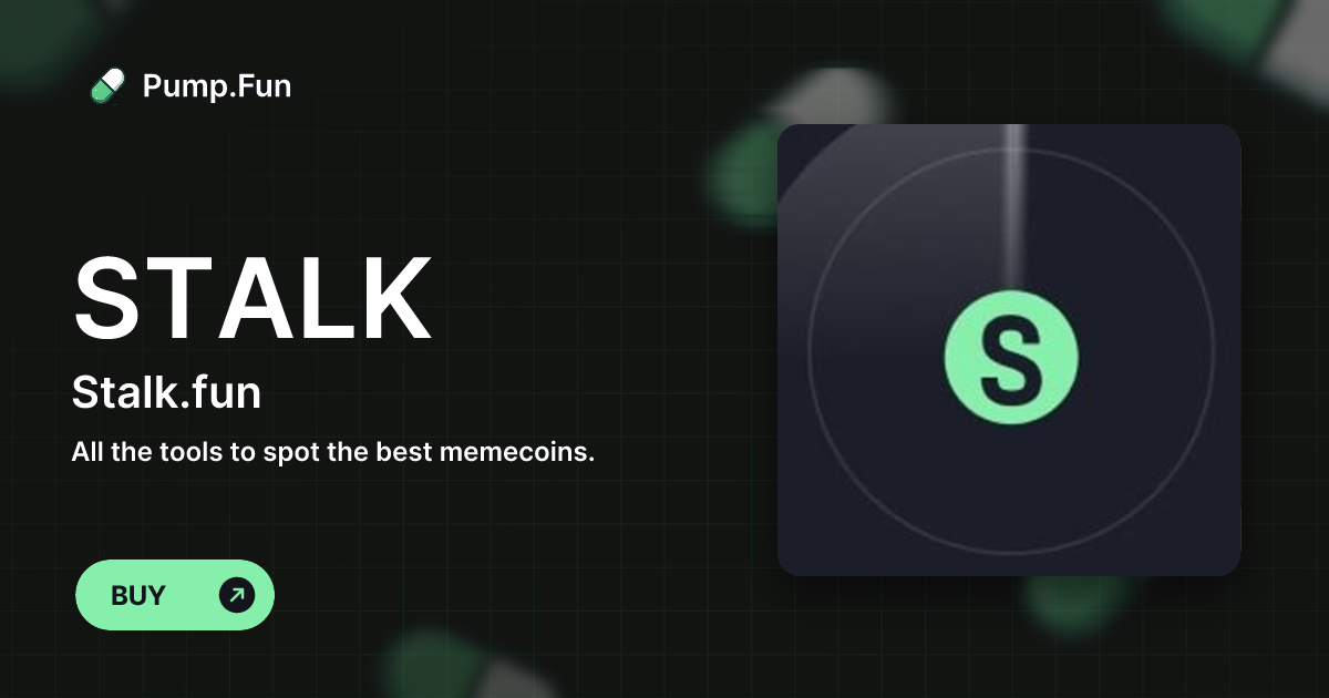 Stalk.fun (STALK) - Pump