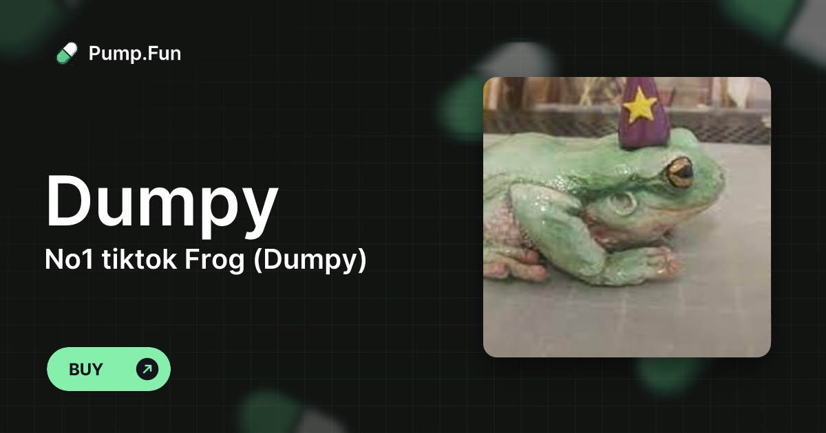 No1 tiktok Frog (Dumpy) (Dumpy) - Pump